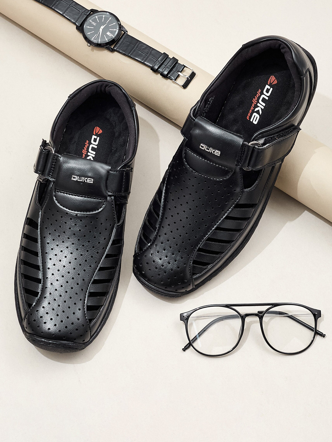Buy Duke Men Perforated Shoe Style Sandals - Sandals for Men 23917702 ...