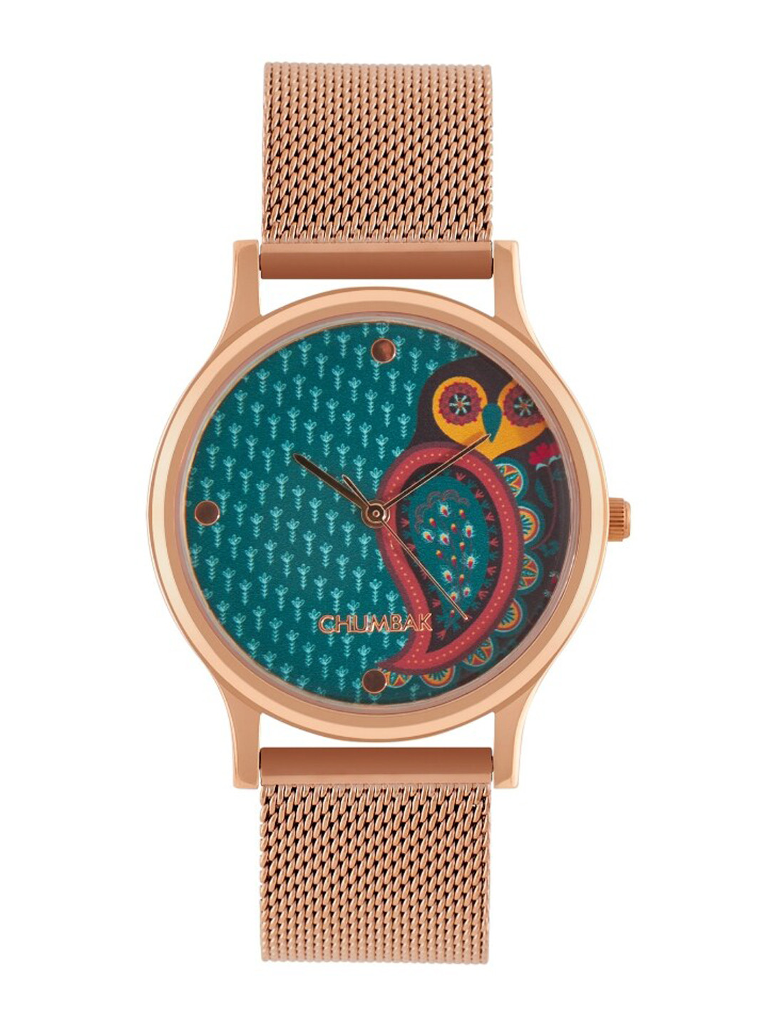 Buy TEAL BY CHUMBAK Women Round Analogue Watch 8907605128714 - Watches ...