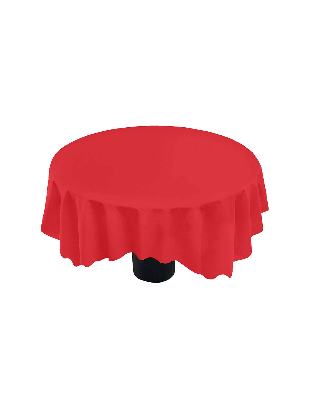 Buy Lushomes Red Round Table Cover - Table Covers for Unisex 23924486 ...