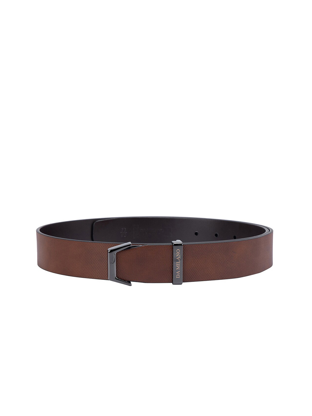 Buy Da Milano Men Textured Leather Belt - Belts for Men 23929426 | Myntra