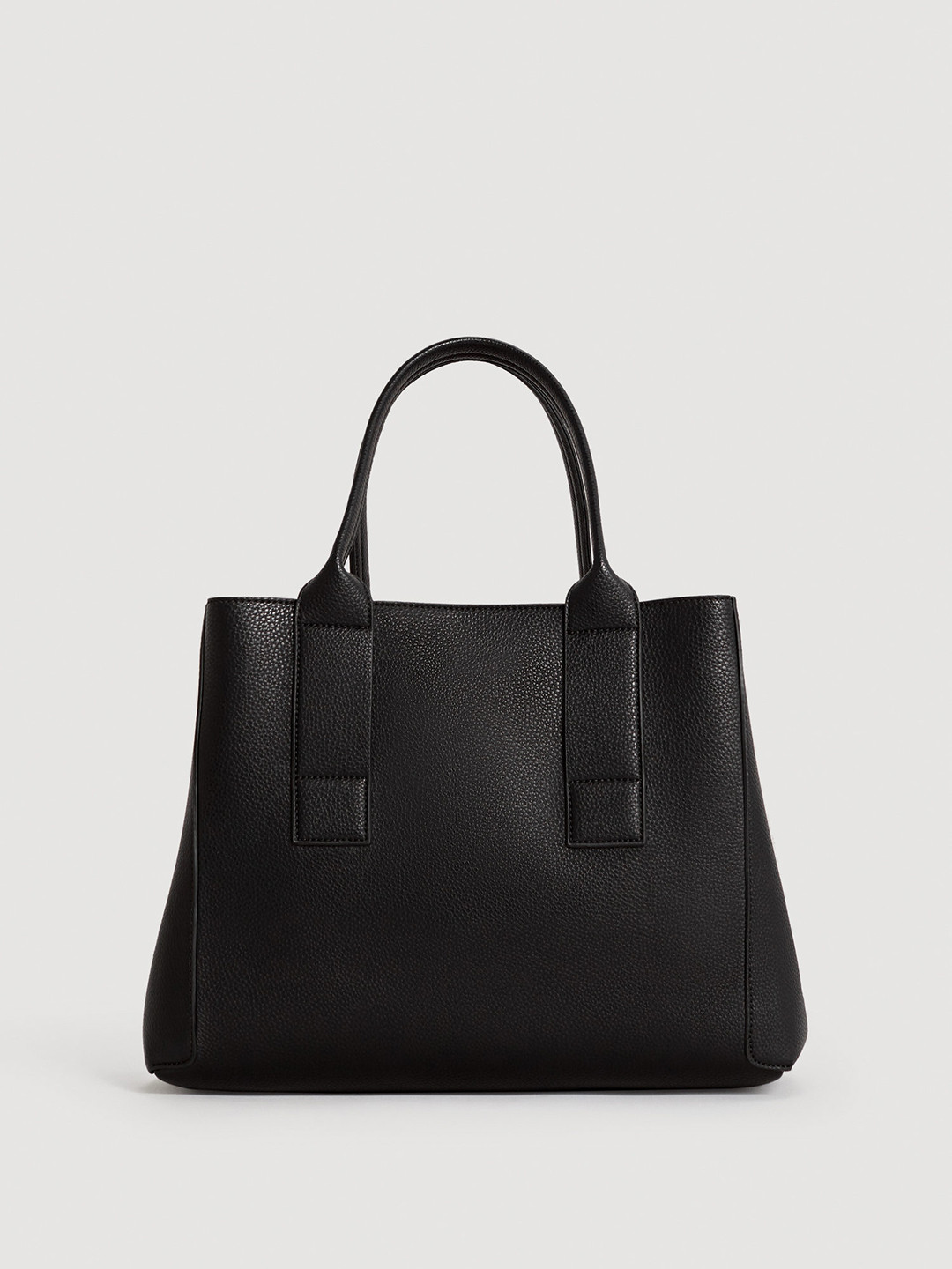 Buy MANGO Black Solid Handbag - Handbags for Women 2393443 | Myntra