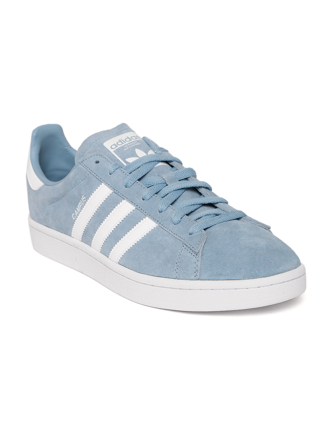 Buy ADIDAS Originals Men Blue Campus Suede Sneakers - Casual Shoes for ...
