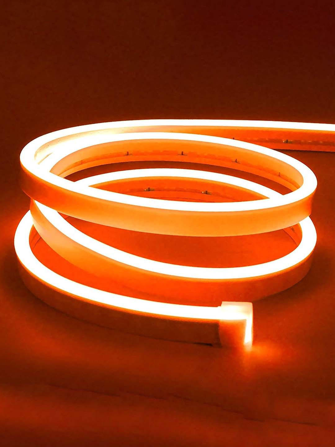 Buy XERGY Orange IP67 Waterproof LED Neon Strip Lights With Power ...