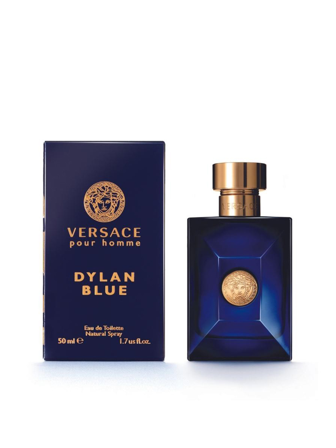 Buy Versace Men Dylan Blue Eau De Toilette 50ml - Perfume for Men ...