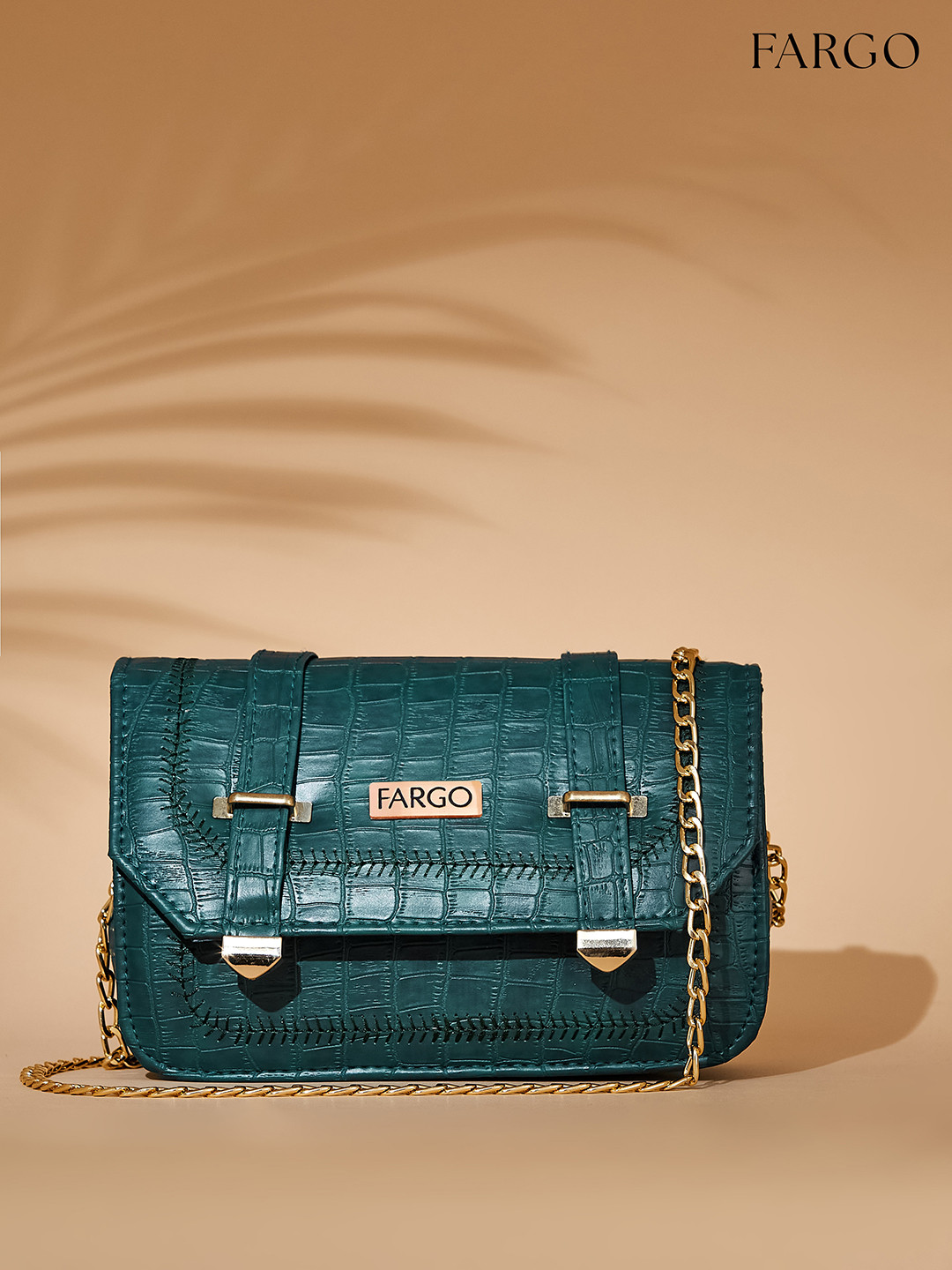 Buy FARGO Textured Structured Sling Bag - Handbags for Women 23943578 ...