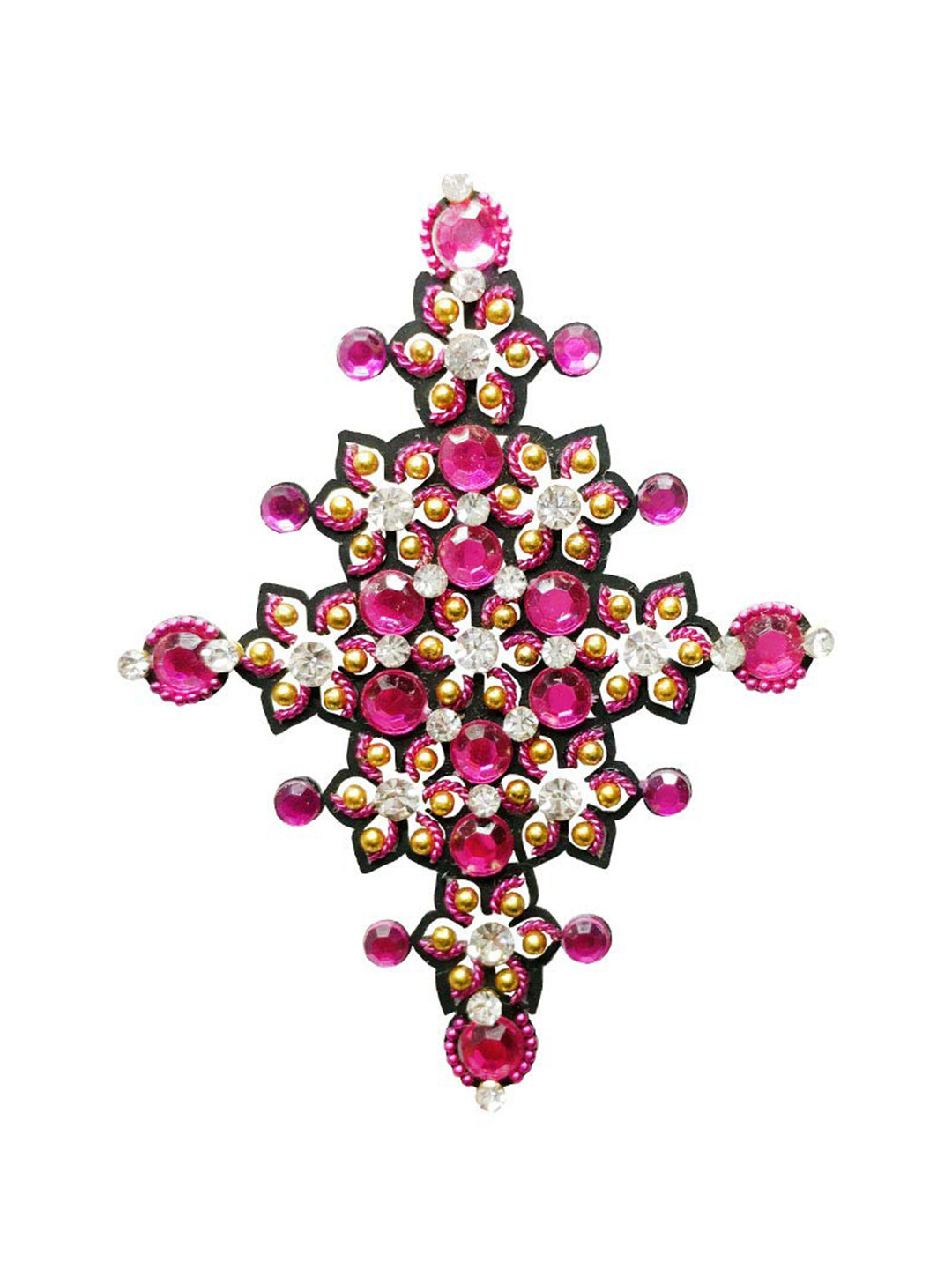 Buy Comet Busters BJ007 Temporary Body Jewel Handcrafted Tattoo Pink ...