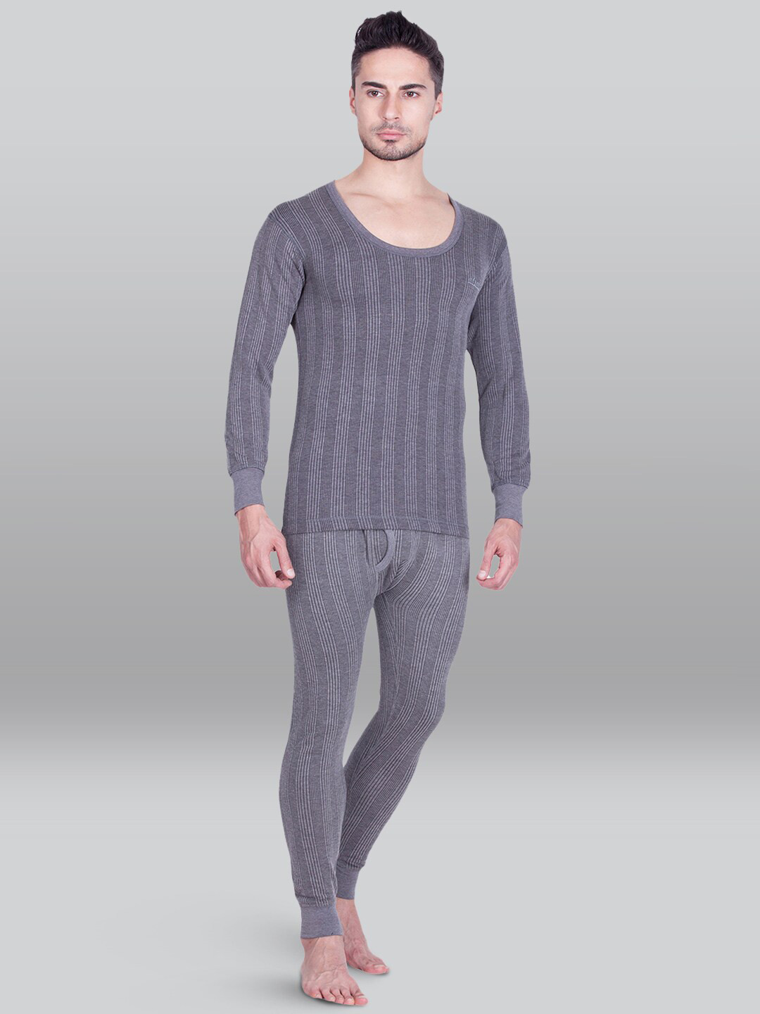 Buy INFERNO Ribbed Cotton Thermal Set - Thermal Set for Men 23961460 ...