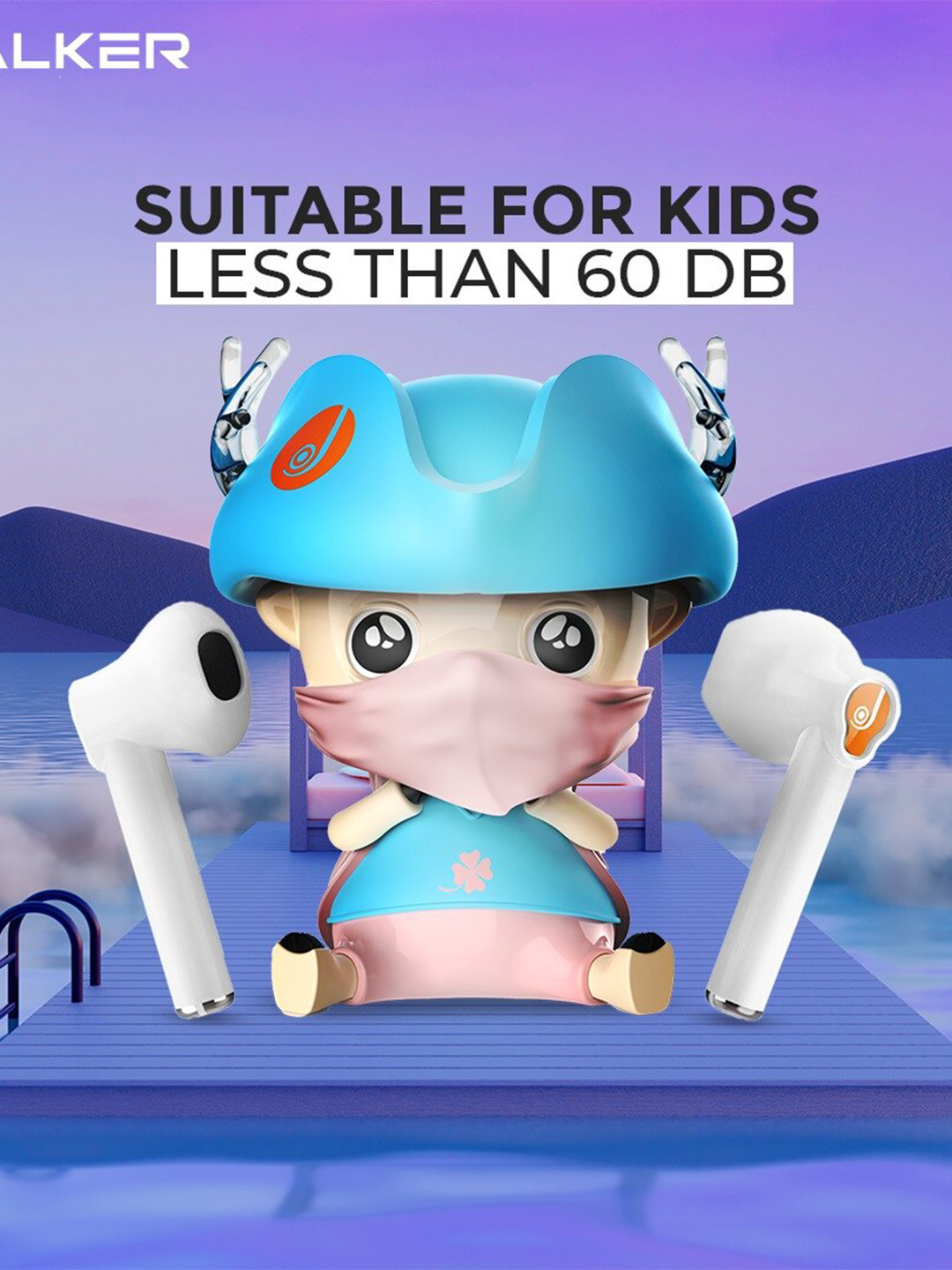 Buy JUST CORSECA Stalker Wireless Earbuds - Headphones for Unisex ...