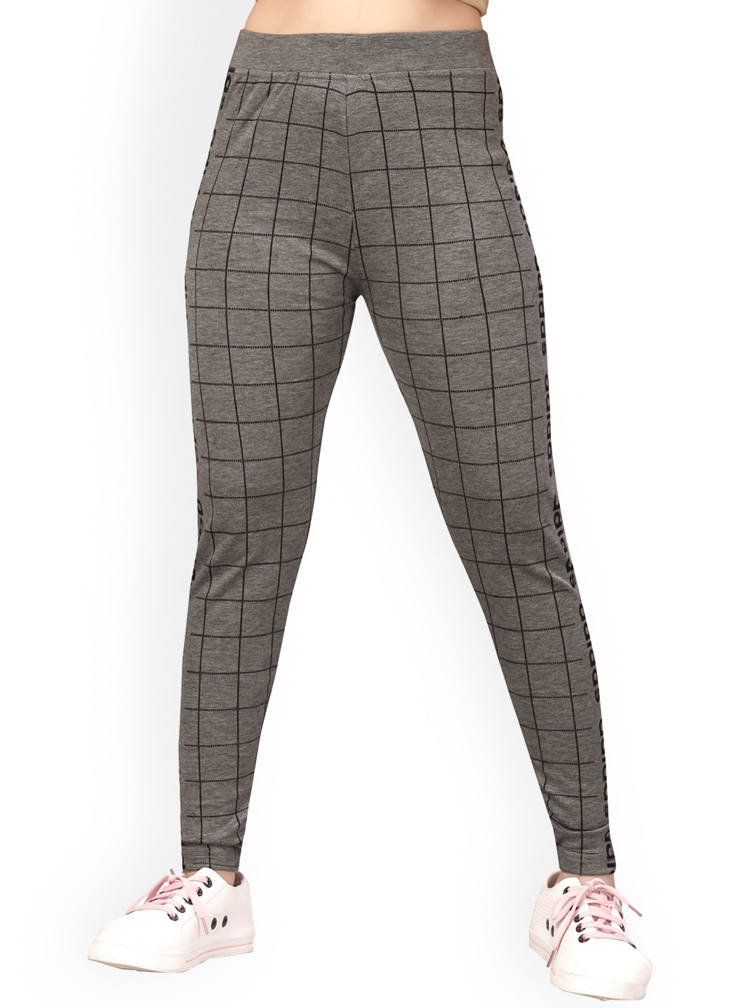Buy BAESD Girls Checked Rapid Dry Training Or Gym Track Pants - Track ...