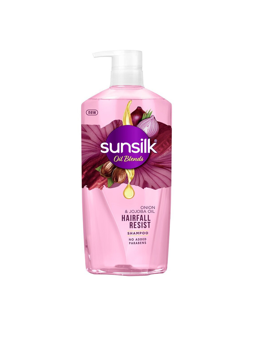 Buy Sunsilk Onion & Jojoba Oil Hairfall Control Shampoo For Strong ...