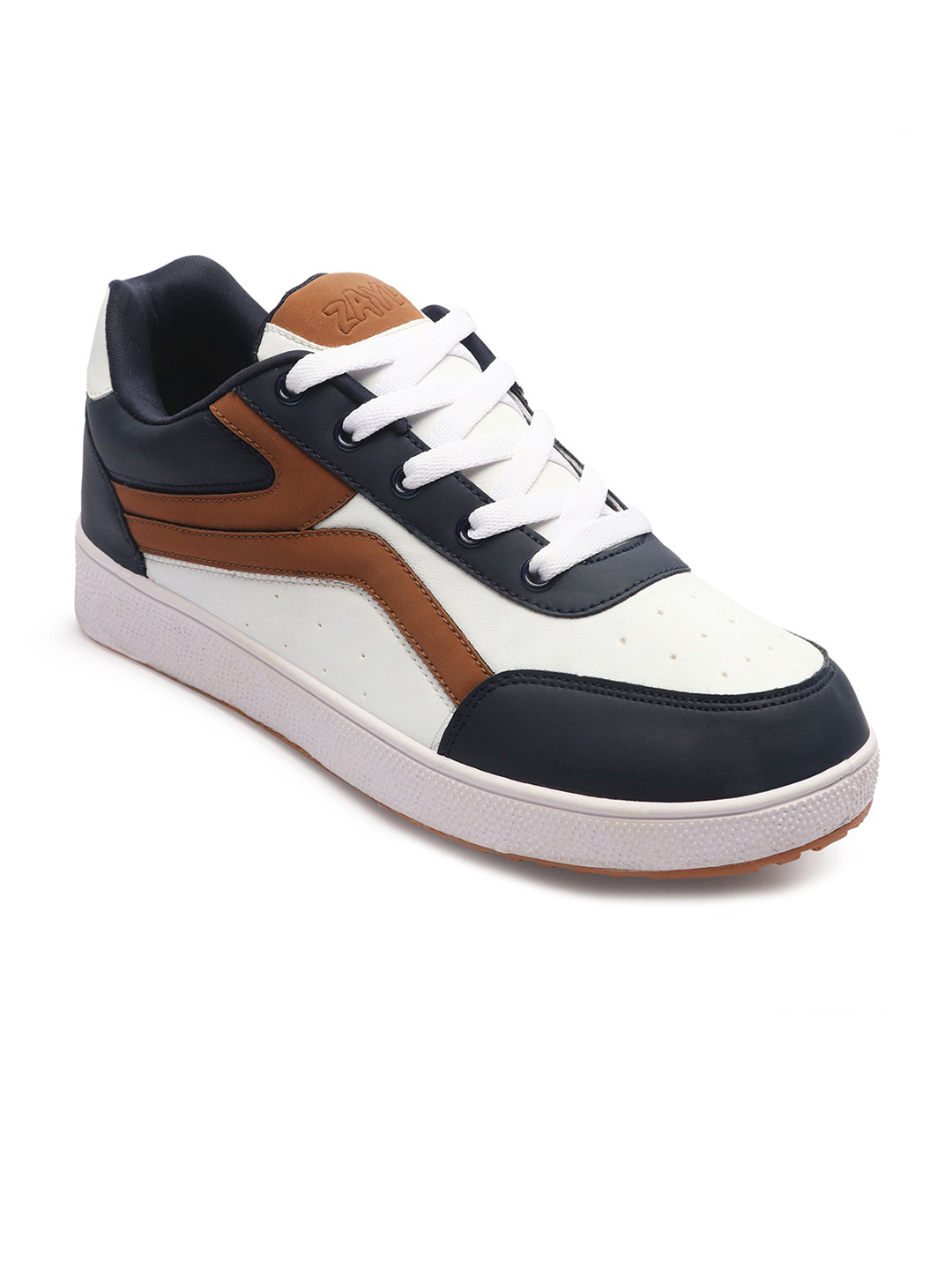 Buy ZAYDN Men Colourblocked Memory Foam Sneakers - Casual Shoes for Men ...