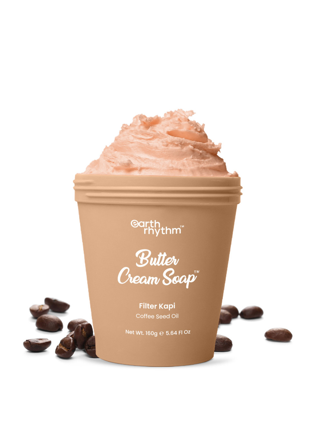 Buy Earth Rhythm Filter Kapi Butter Cream Soap With Coffee Seed Oil ...