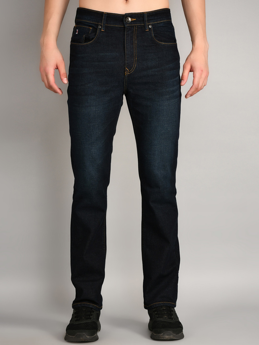 Buy TIM PARIS Men Relaxed Fit Light Fade Stretchable Jeans - Jeans for ...