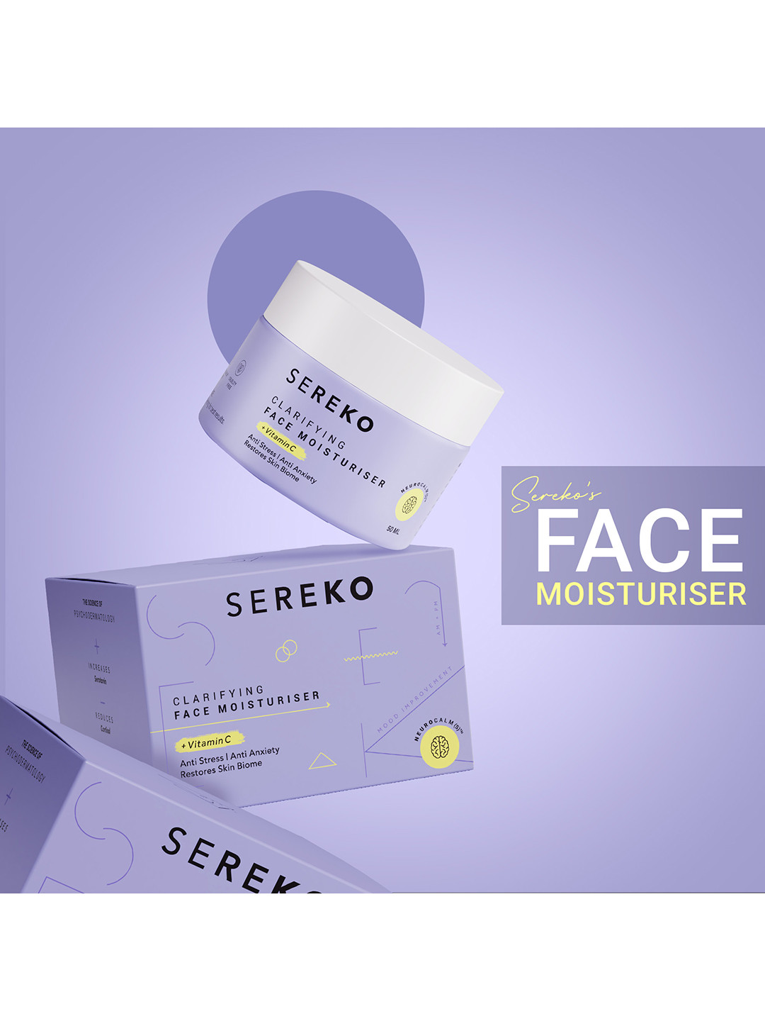 Buy SEREKO Clarifying Face Moisturizer With Vitamin C To Restore Skin ...