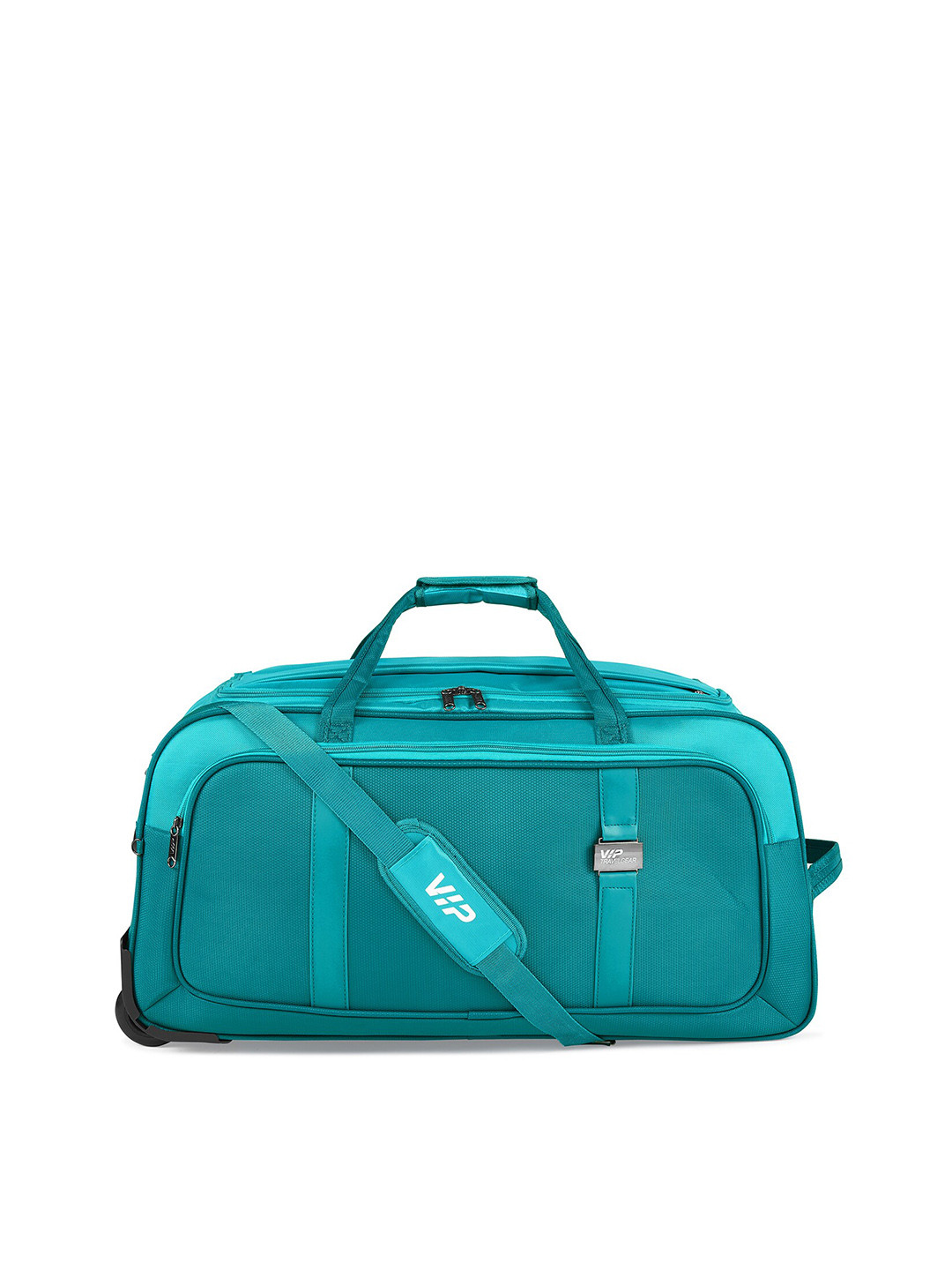 Buy VIP Blue Soft Sided Duffle Trolley Bag - Trolley Bag for Unisex ...
