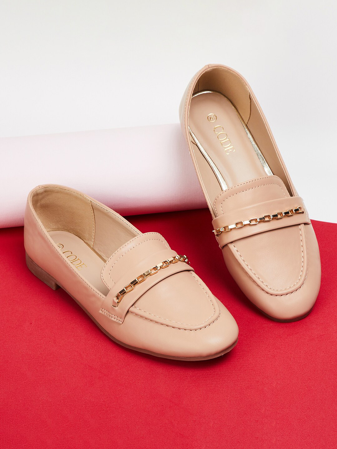 Buy CODE By Lifestyle Women Embellished Loafers - Casual Shoes for ...