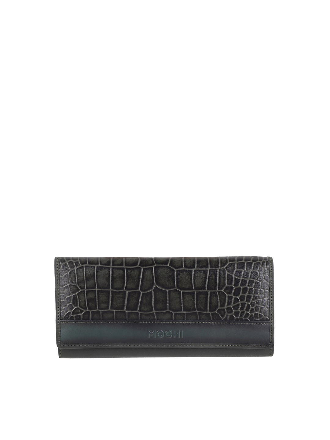 Buy Mochi Women Textured Leather Three Fold Wallet - Wallets for Women ...