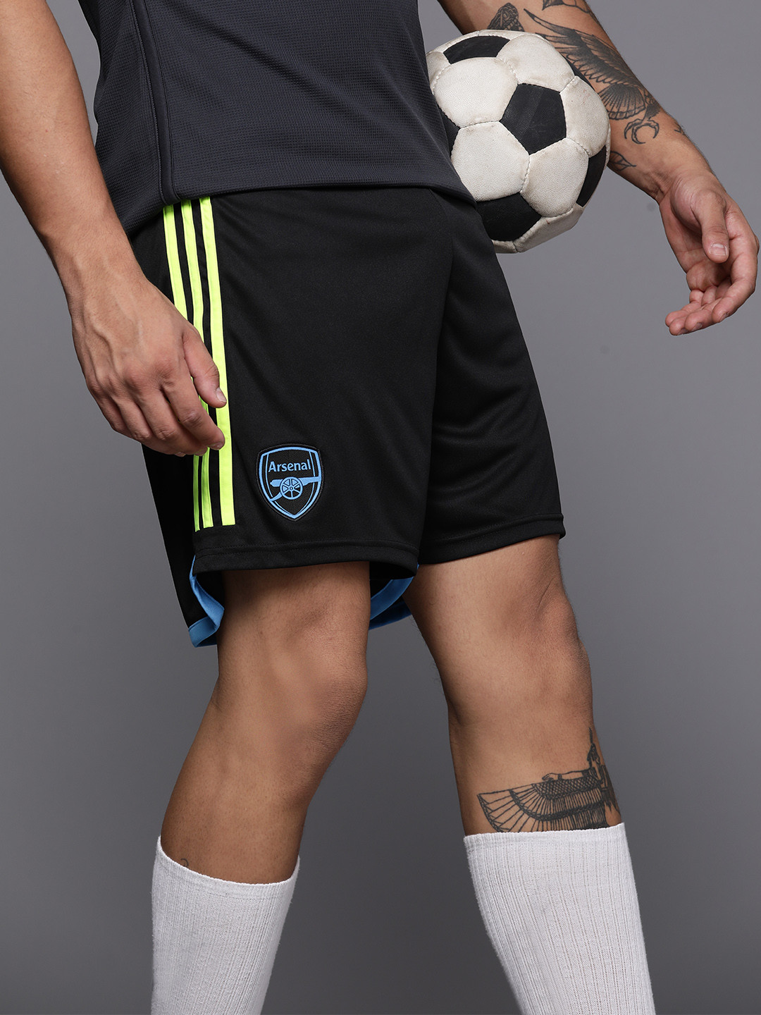 Buy ADIDAS Men Arsenal FC 23/24 Away Football Shorts - Shorts for Men ...