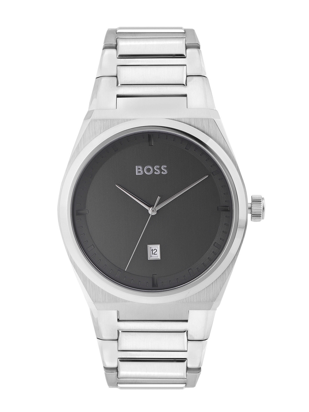 Buy Hugo Boss Men Brass Dial Bracelet Style Straps Steer Analogue Watch ...