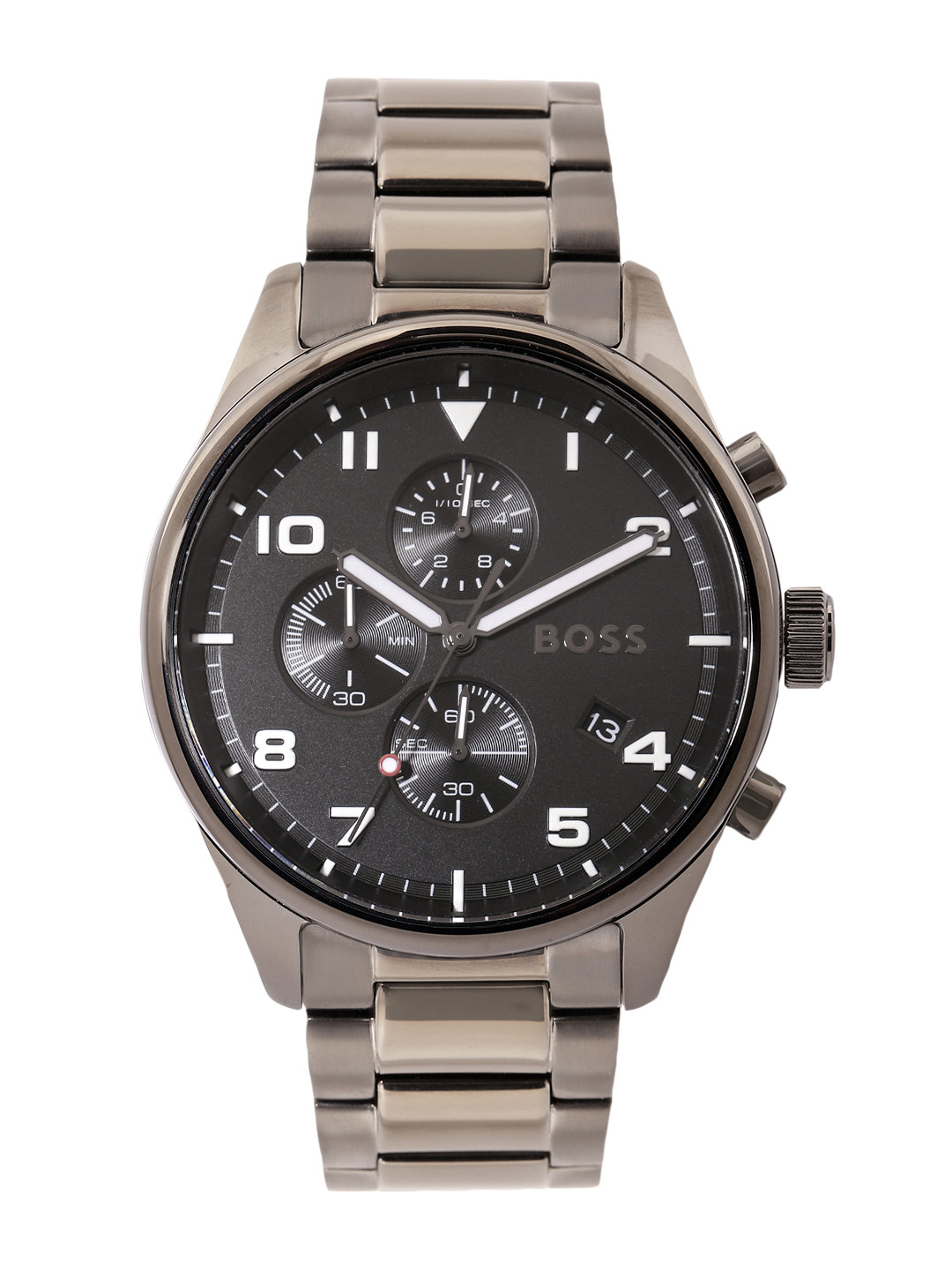 Buy Hugo Boss Men View Chronograph Analogue Watch 1513991 - Watches for ...
