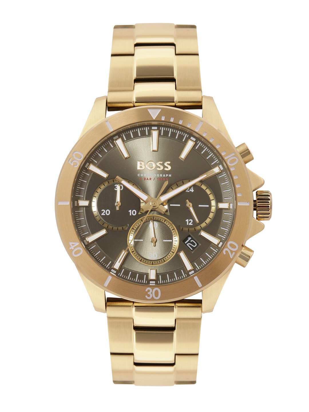 Buy Hugo Boss Men Troper Chronograph Analogue Watch 1514059 - Watches ...