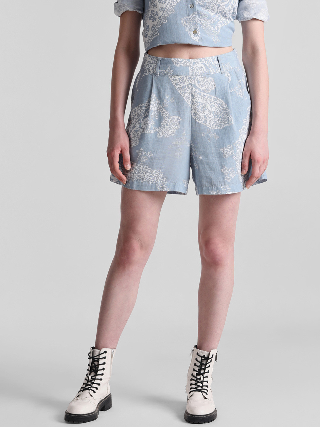 Buy ONLY Women Onl Slay Floral Printed Shorts - Shorts for Women ...