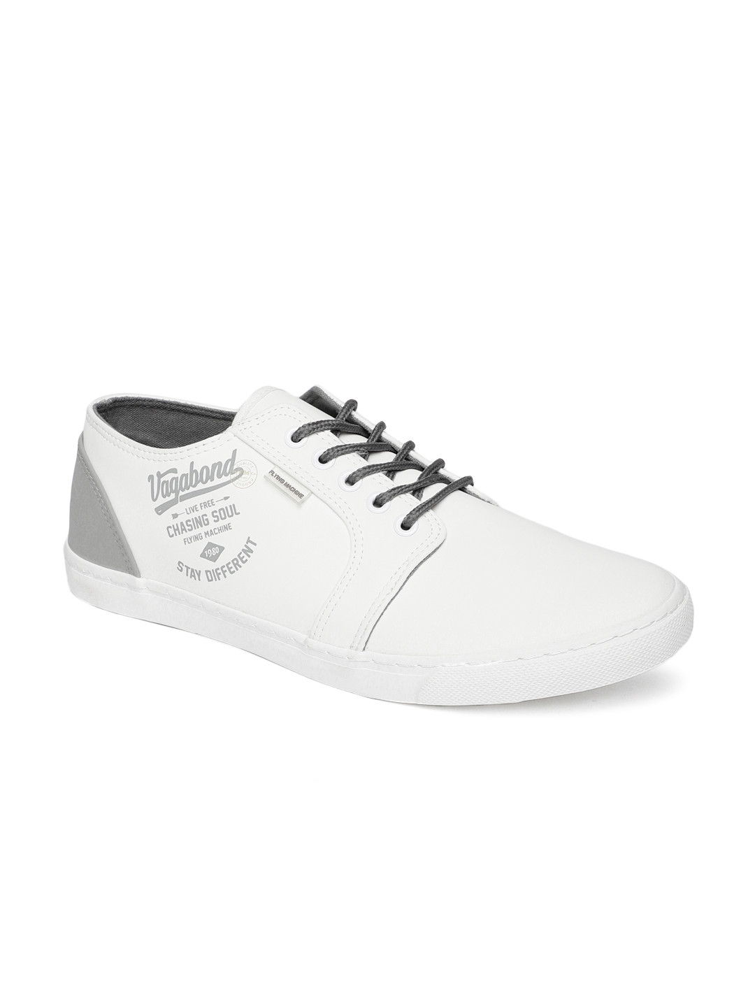 Buy Flying Machine Men White Sneakers - Casual Shoes for Men 2405232 ...