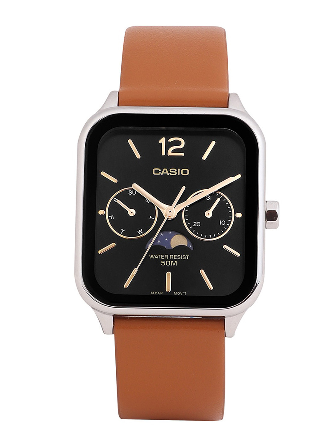 Buy CASIO Men Leather Wrap Around Straps Analogue Watch A2184 - Watches ...