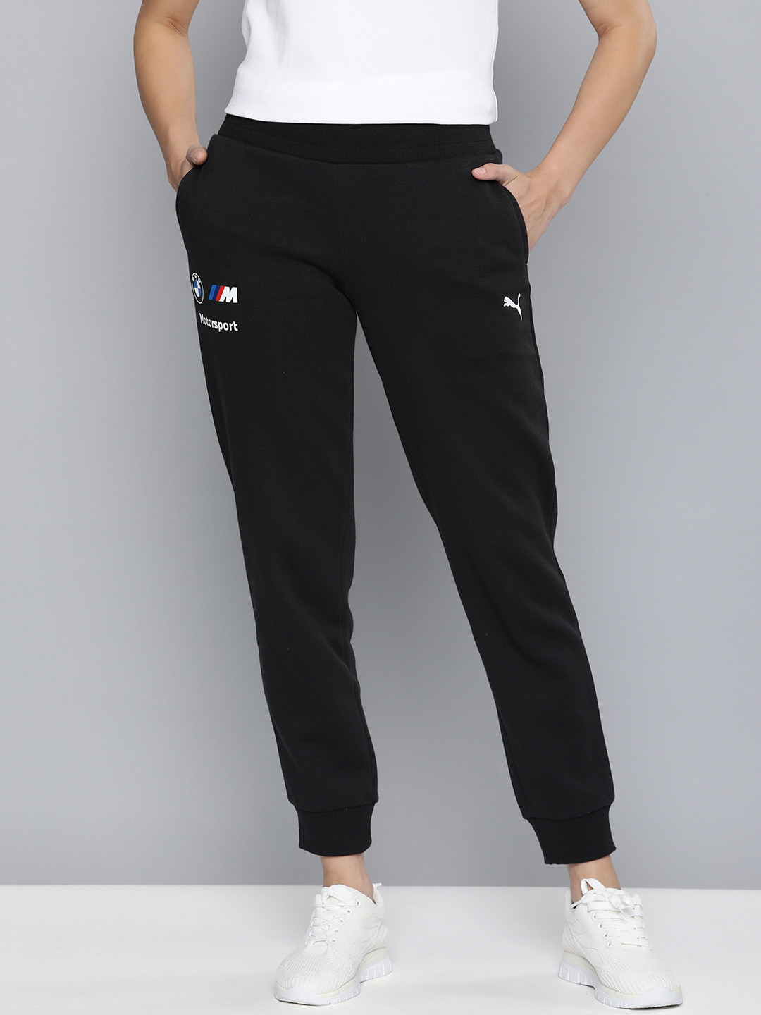 Buy PUMA Motorsport Women BMW M Essentials Fleece Track Pant - Track ...