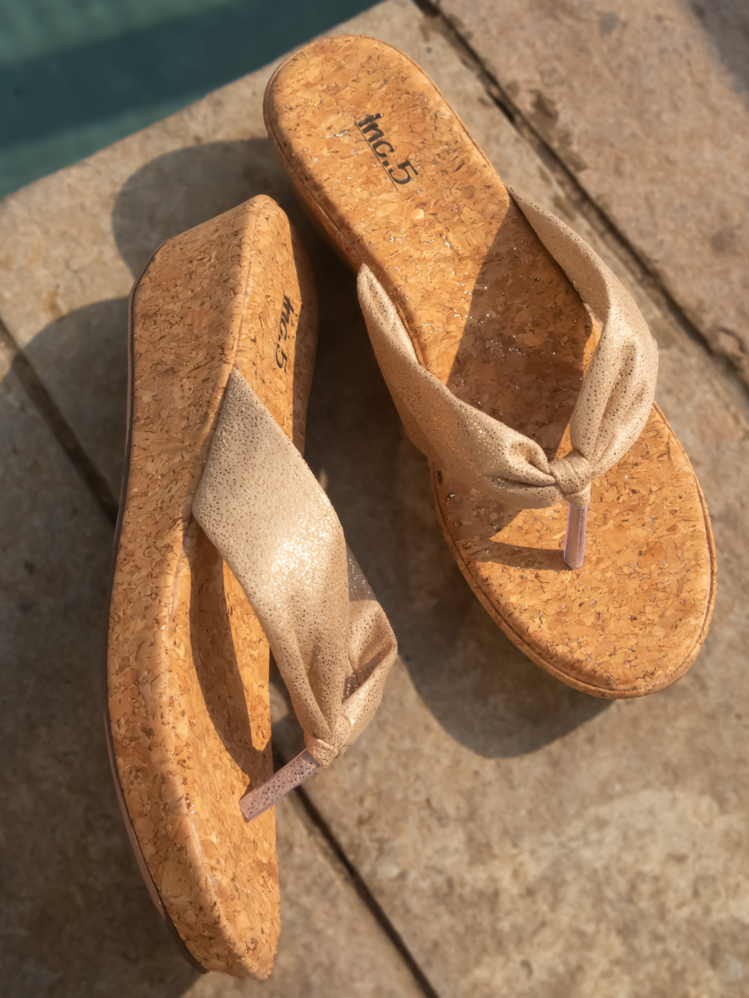 Buy Inc 5 Embellished Party Wedges - Heels for Women 24057676 | Myntra