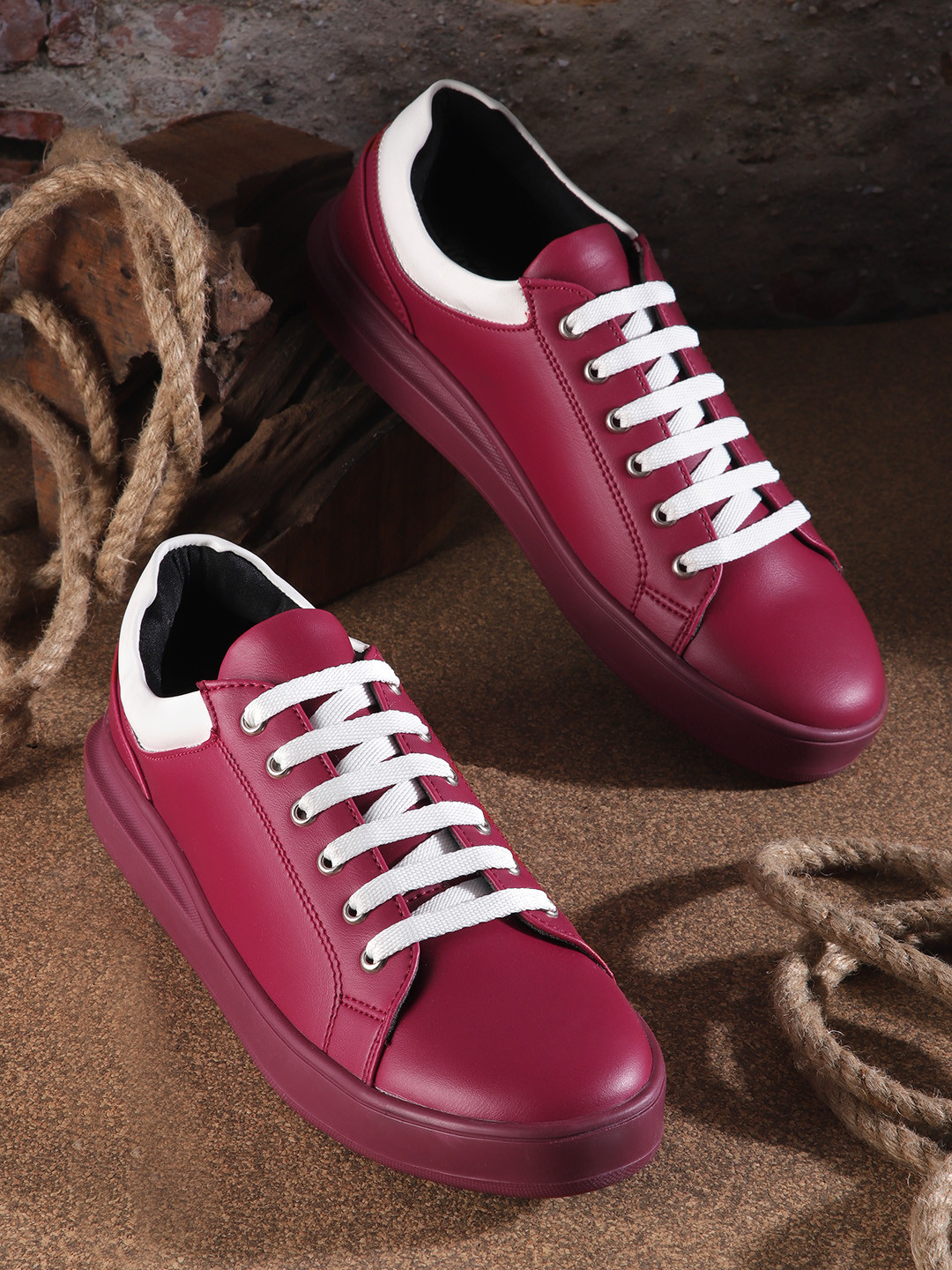 Buy The Roadster Lifestyle Co. Women Round Toe Everyday Sneakers ...