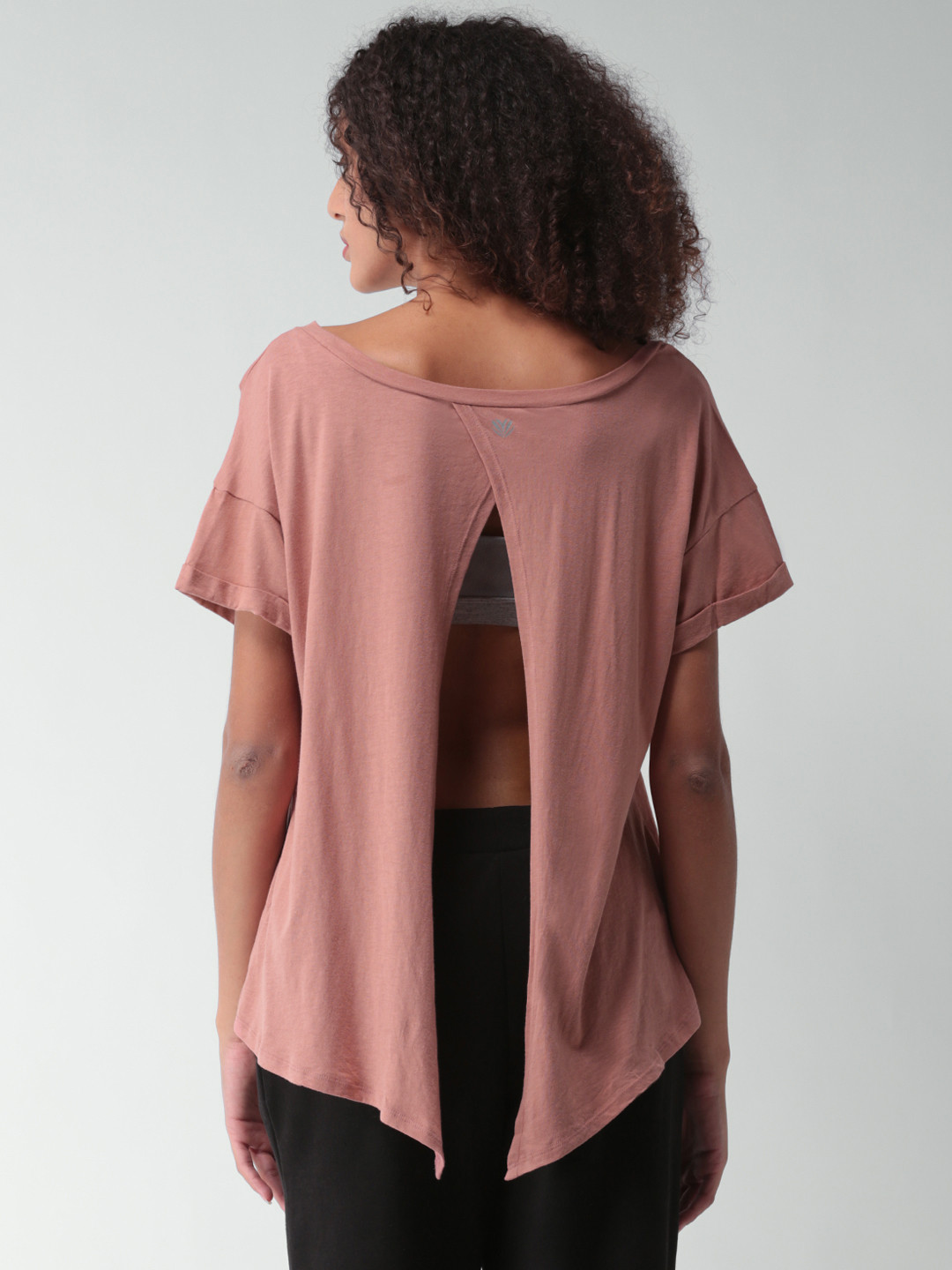 Buy FOREVER 21 Women Mauve Solid Styled Back Top - Tops for Women ...