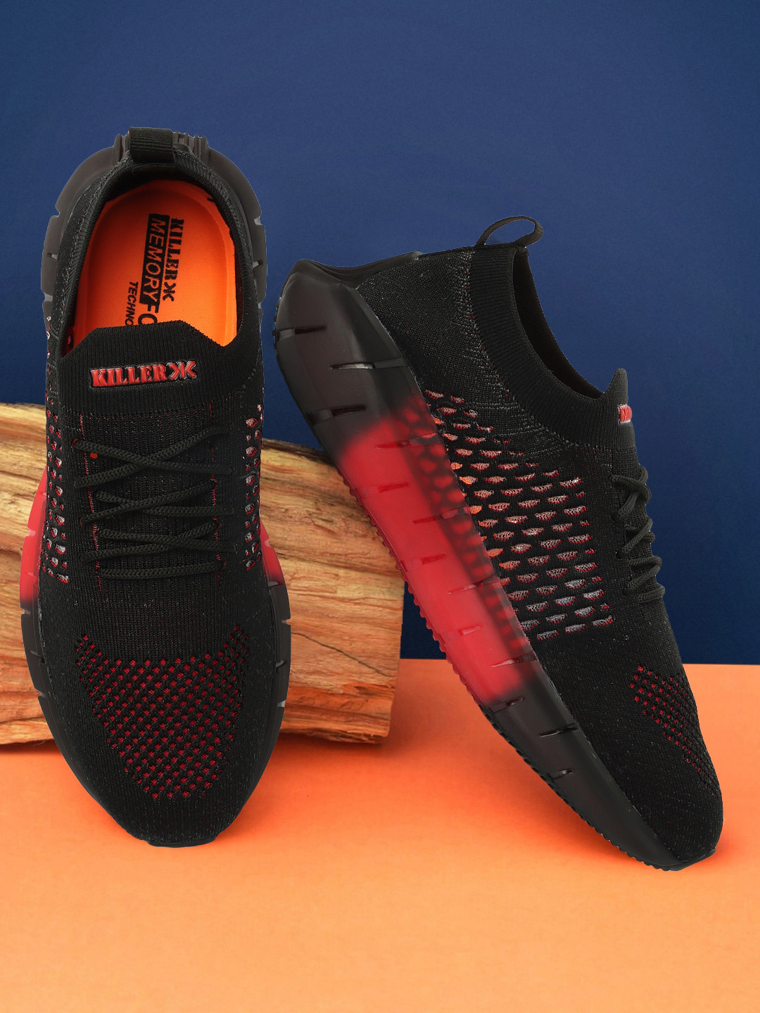 Buy Killer Men Textured Lightweight Sneakers - Casual Shoes for Men ...