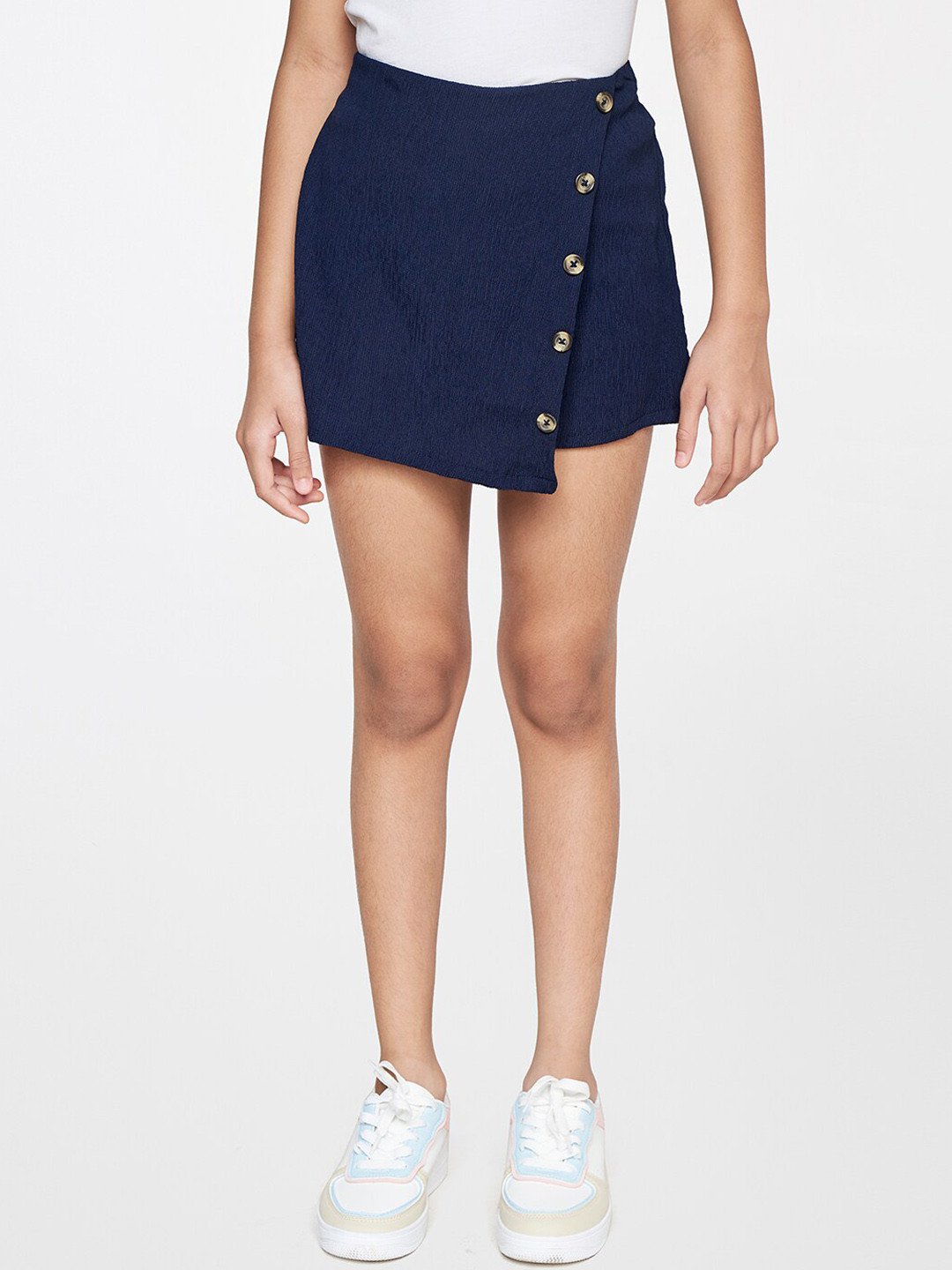 Buy Global Desi Girls Mini Skorts - Skirts for Girls 24065188 | Myntra