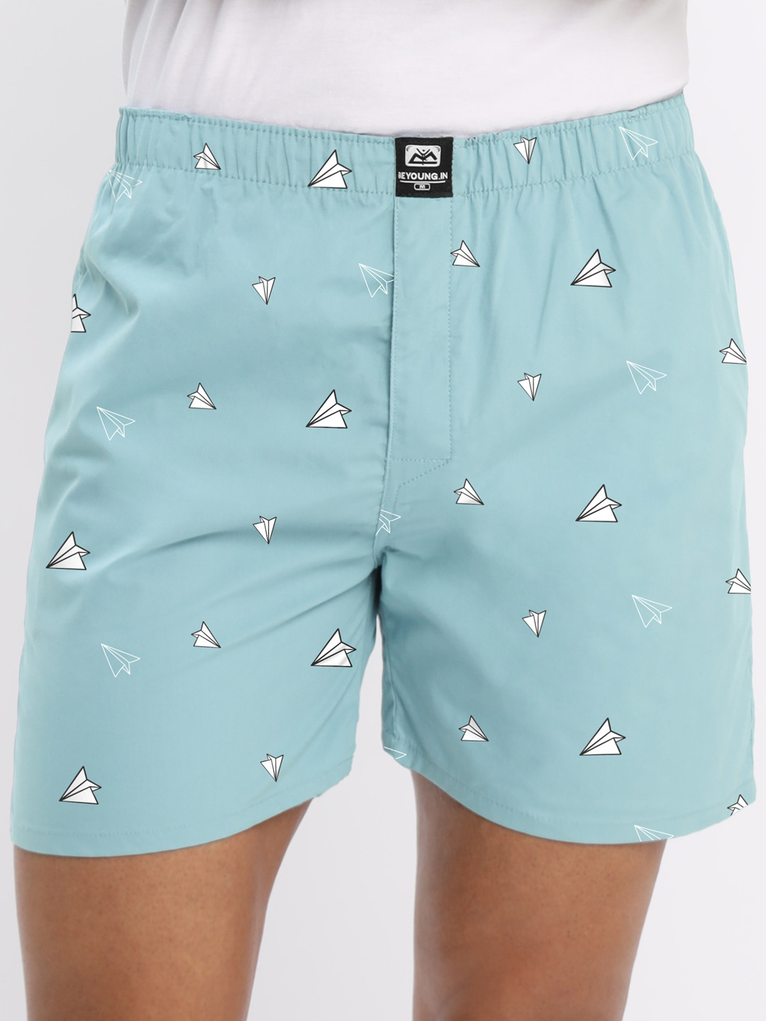 Buy Beyoung Men Conversational Print Pure Cotton Boxers - Boxers for ...