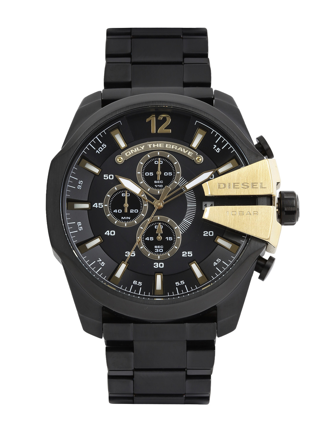 Buy DIESEL Men Black Dial Chronograph Watch DZ4338 - Watches for Men ...