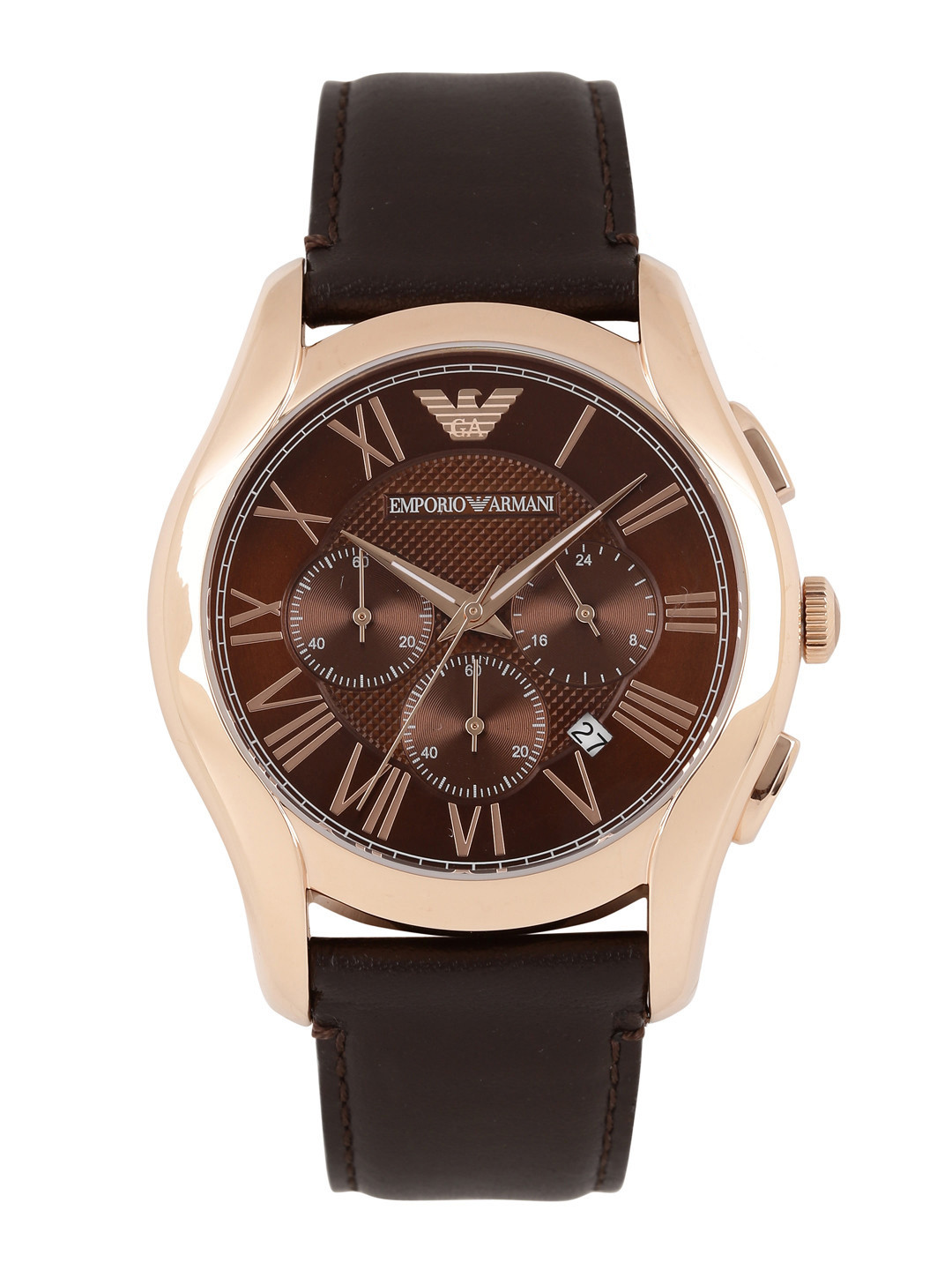 Buy Emporio Armani Men Brown Dial Chronograph Watch AR1701 - Watches ...