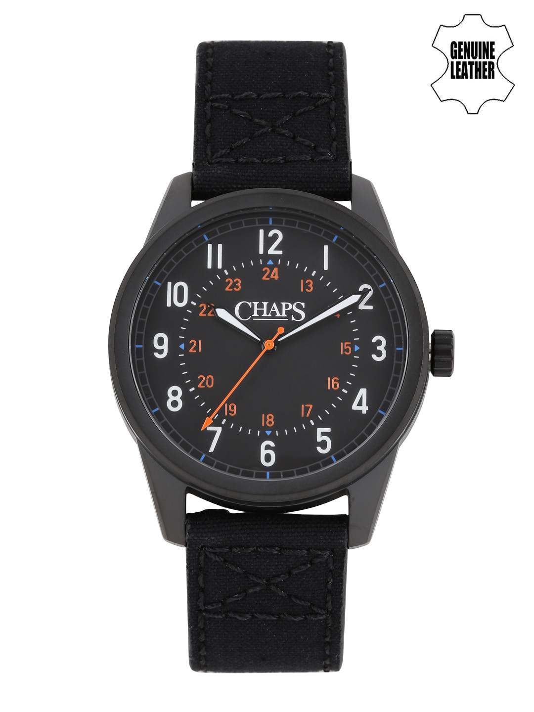 Buy CHAPS BRANSEN Men Black Analogue Watch CHP5032I - Watches for Men ...