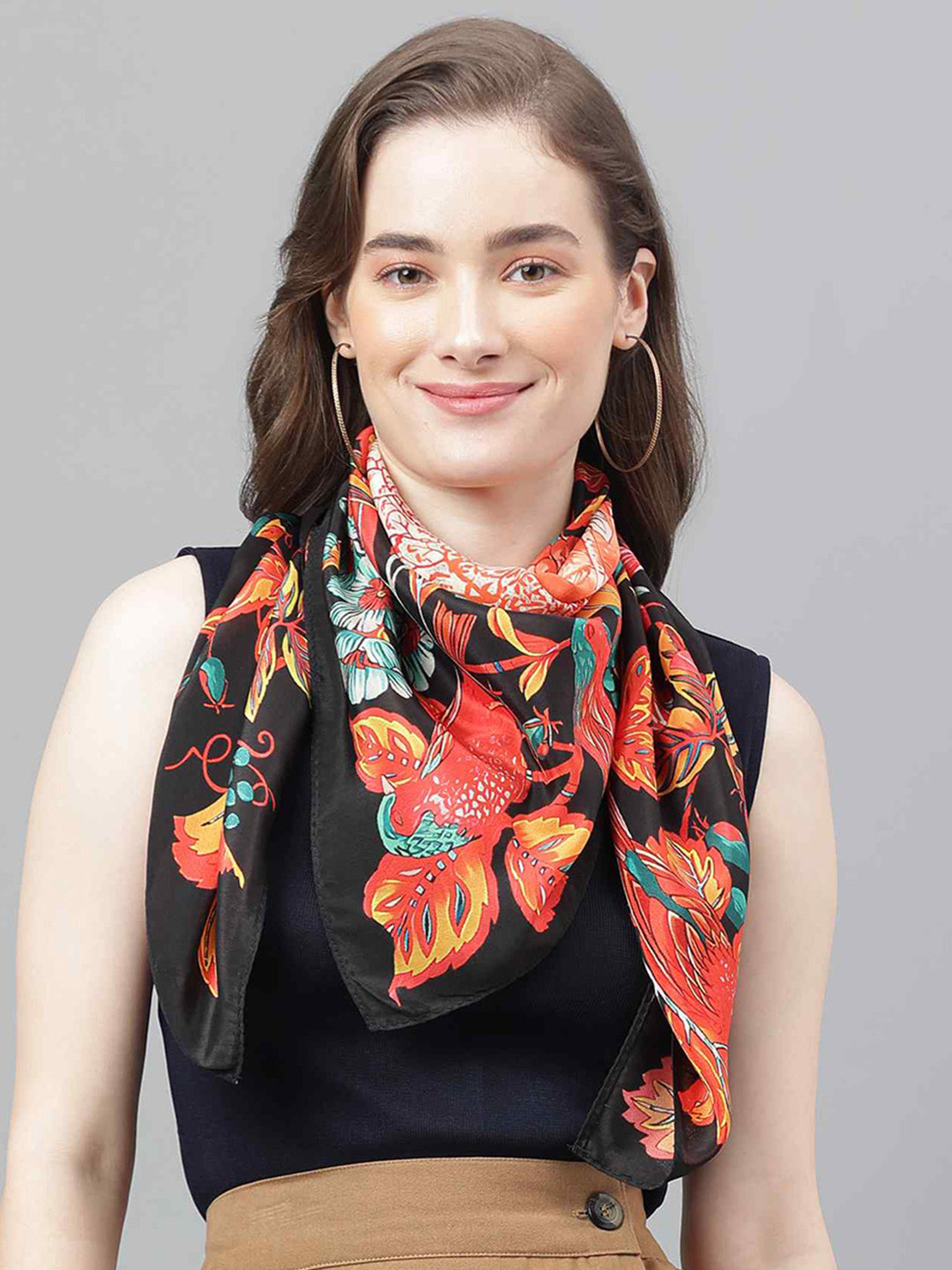 Buy Tossido Women Ethnic Motifs Printed Scarf - Scarves for Women ...