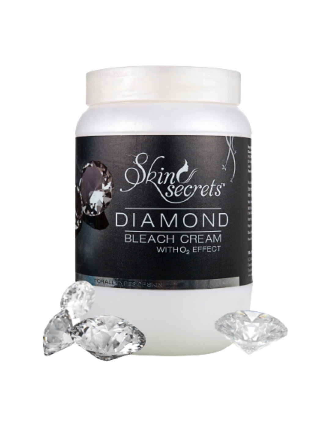 Buy Skin Secrets Diamond Bleach Cream With O2 Effect 1 Kg - Bleach for ...