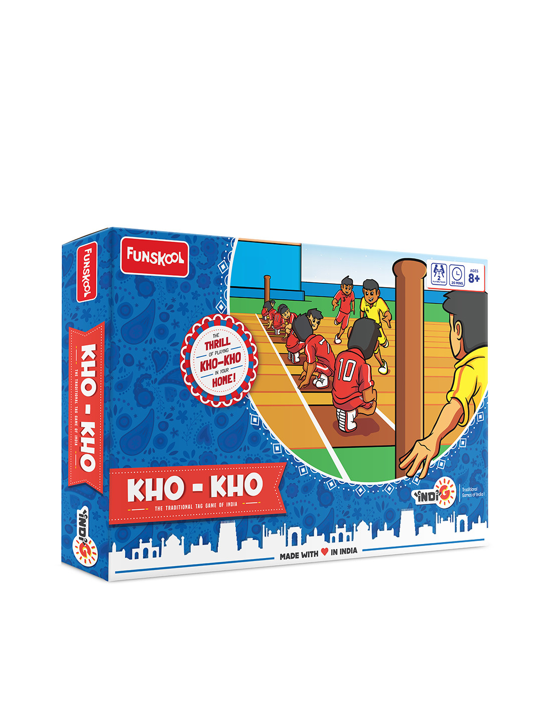 Buy Funskool KHO KHO TRADITIONAL GAME For 8+Years - Activity Toys And ...