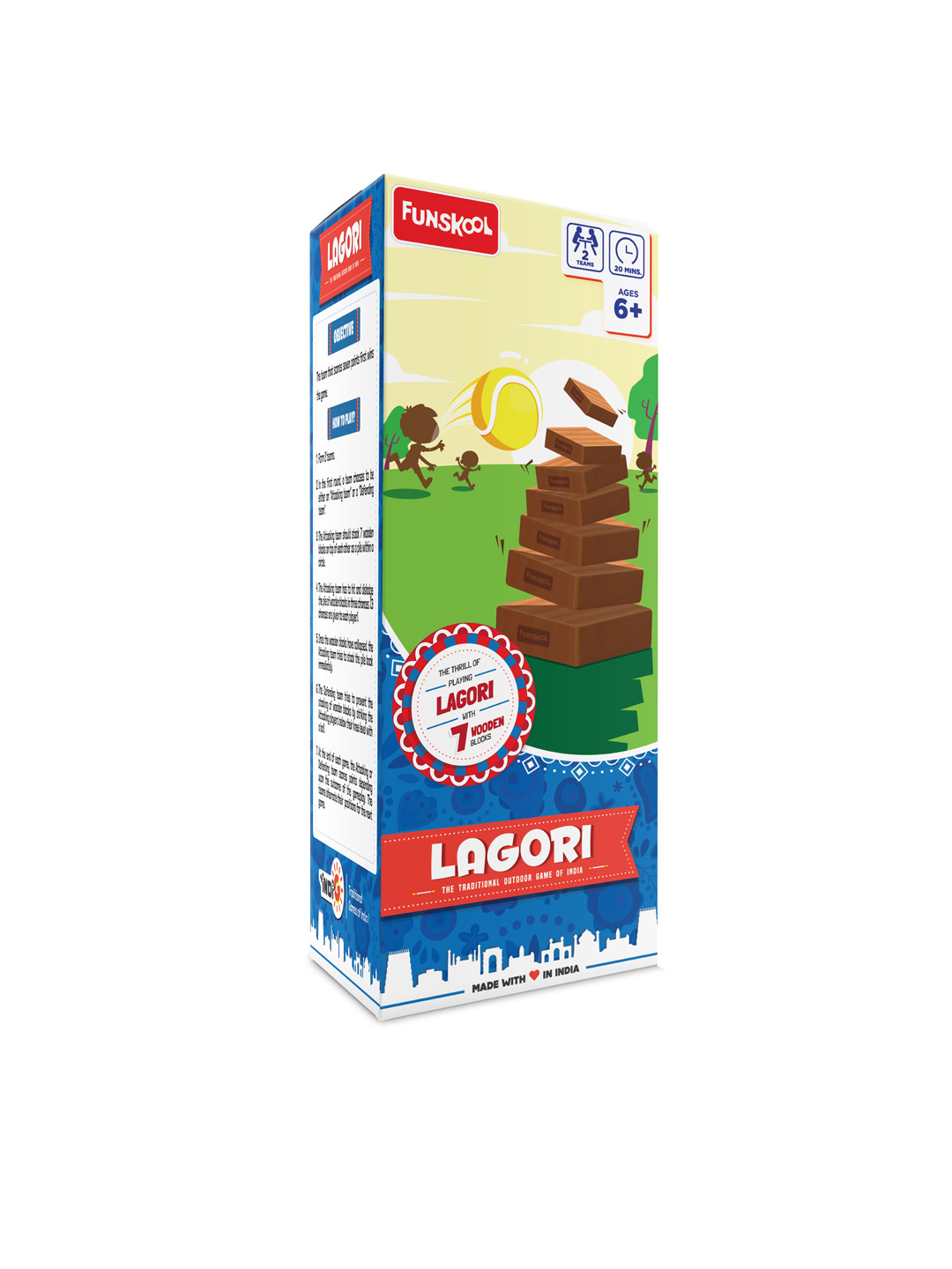 Buy Funskool TRADITIONAL LAGORI GAME For 6+ Years - Activity Toys And ...