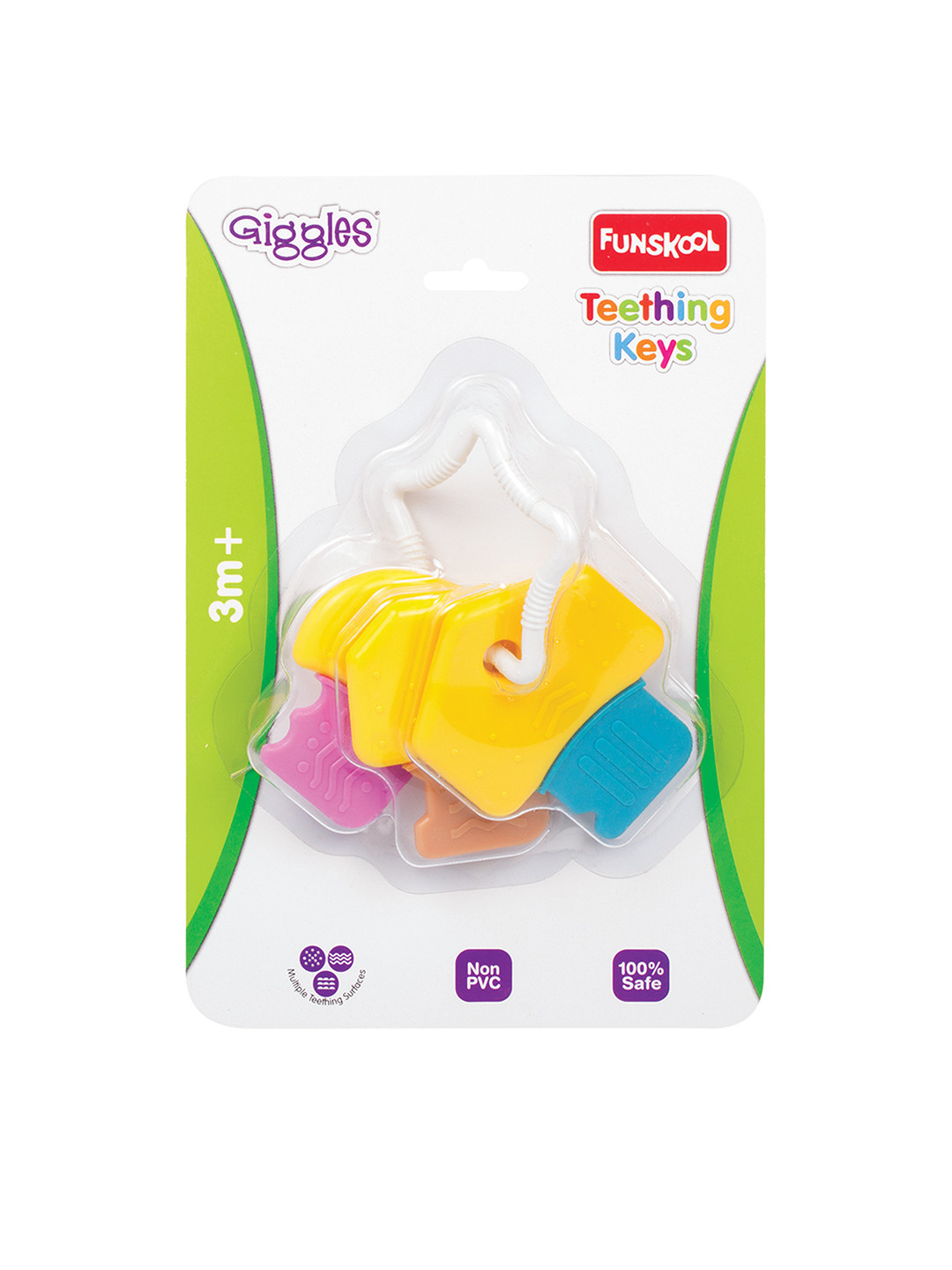 Buy Giggles Teething Keys - Learning And Development Toys for Unisex ...