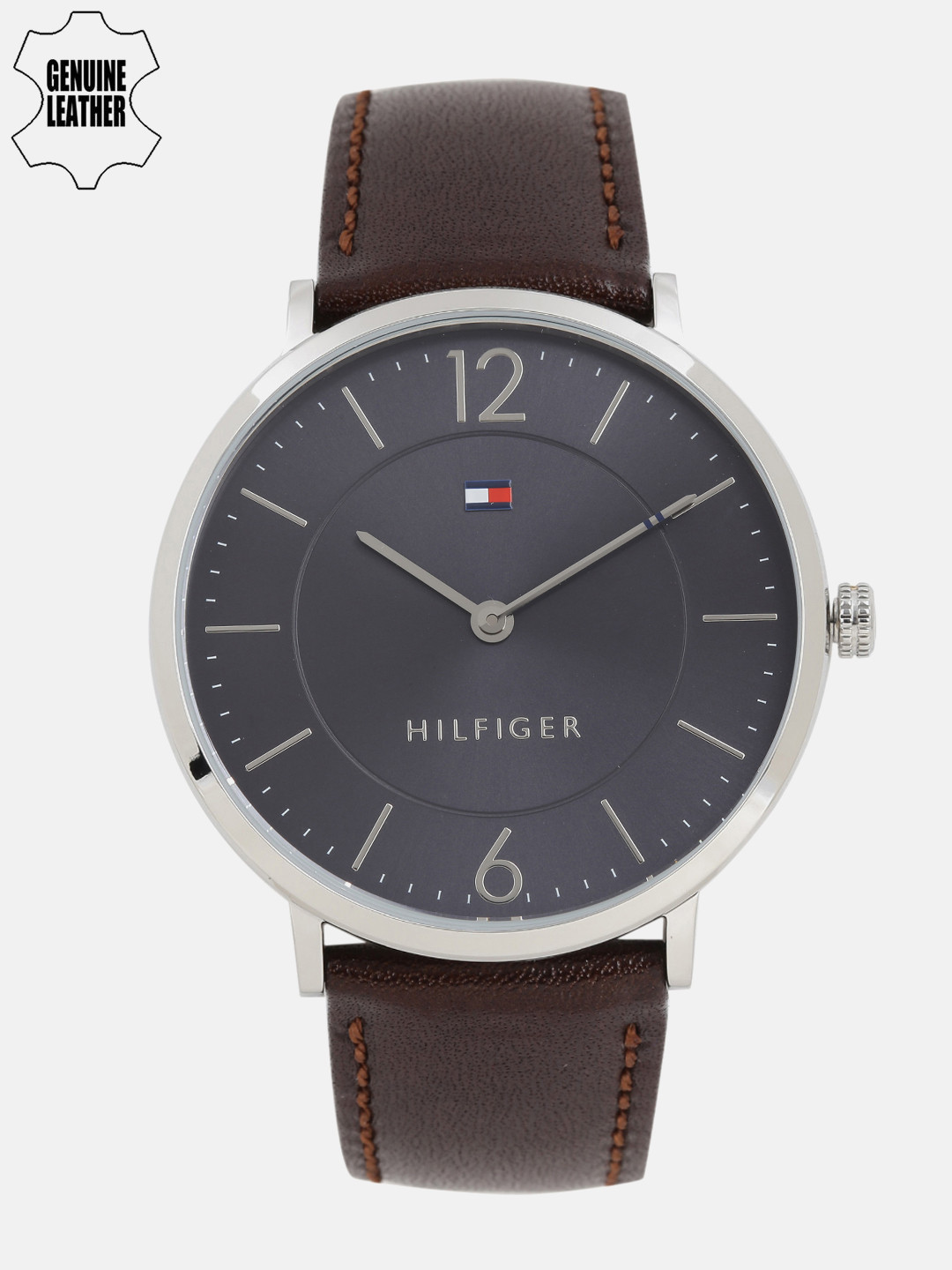 Buy Tommy Hilfiger Men Gunmetal Toned Analogue Watch NTH1710352_BBD ...