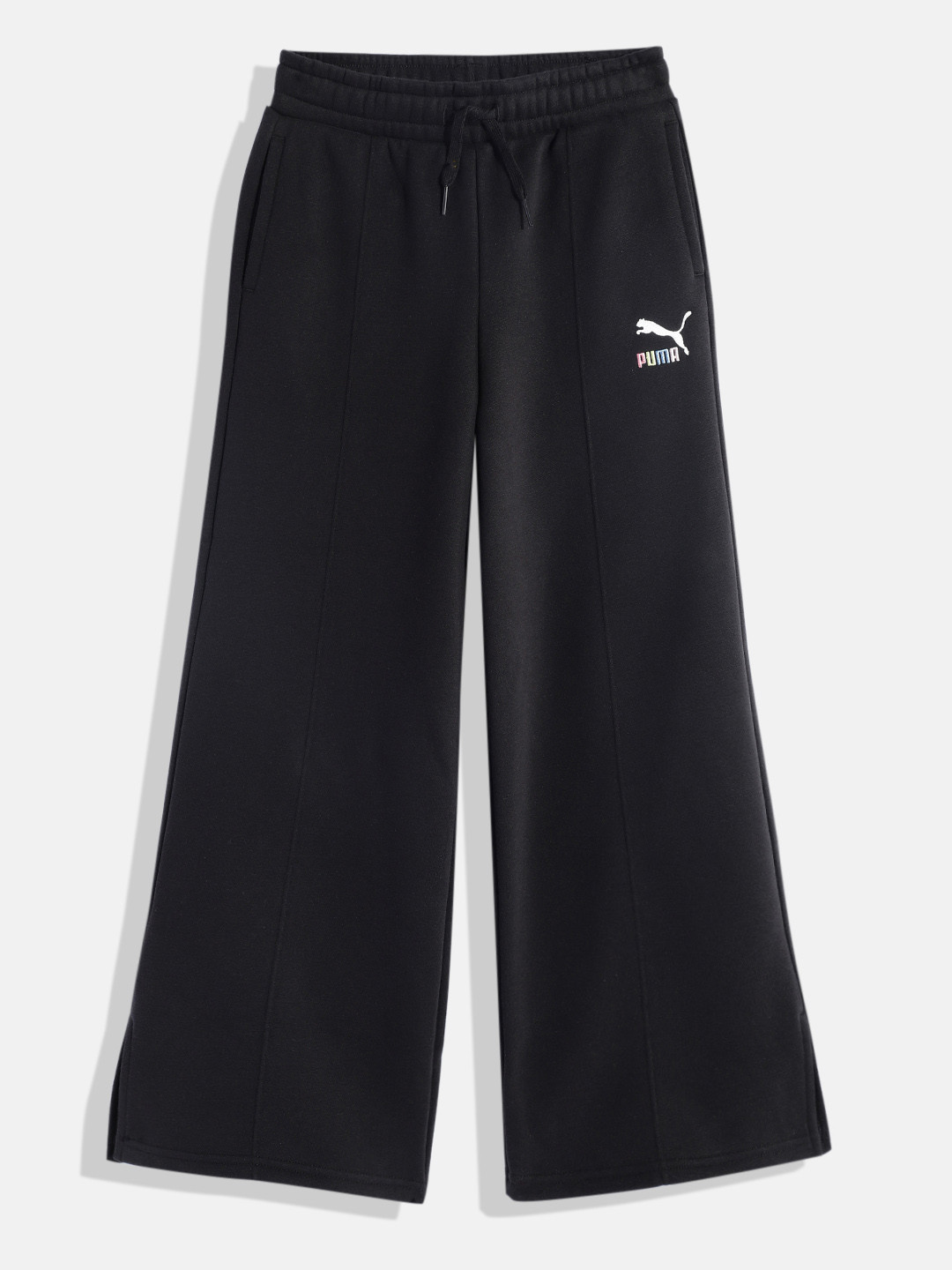 Buy Puma Girls SWEATER WTHR Youth Solid Flared Sweatpants - Track Pants ...