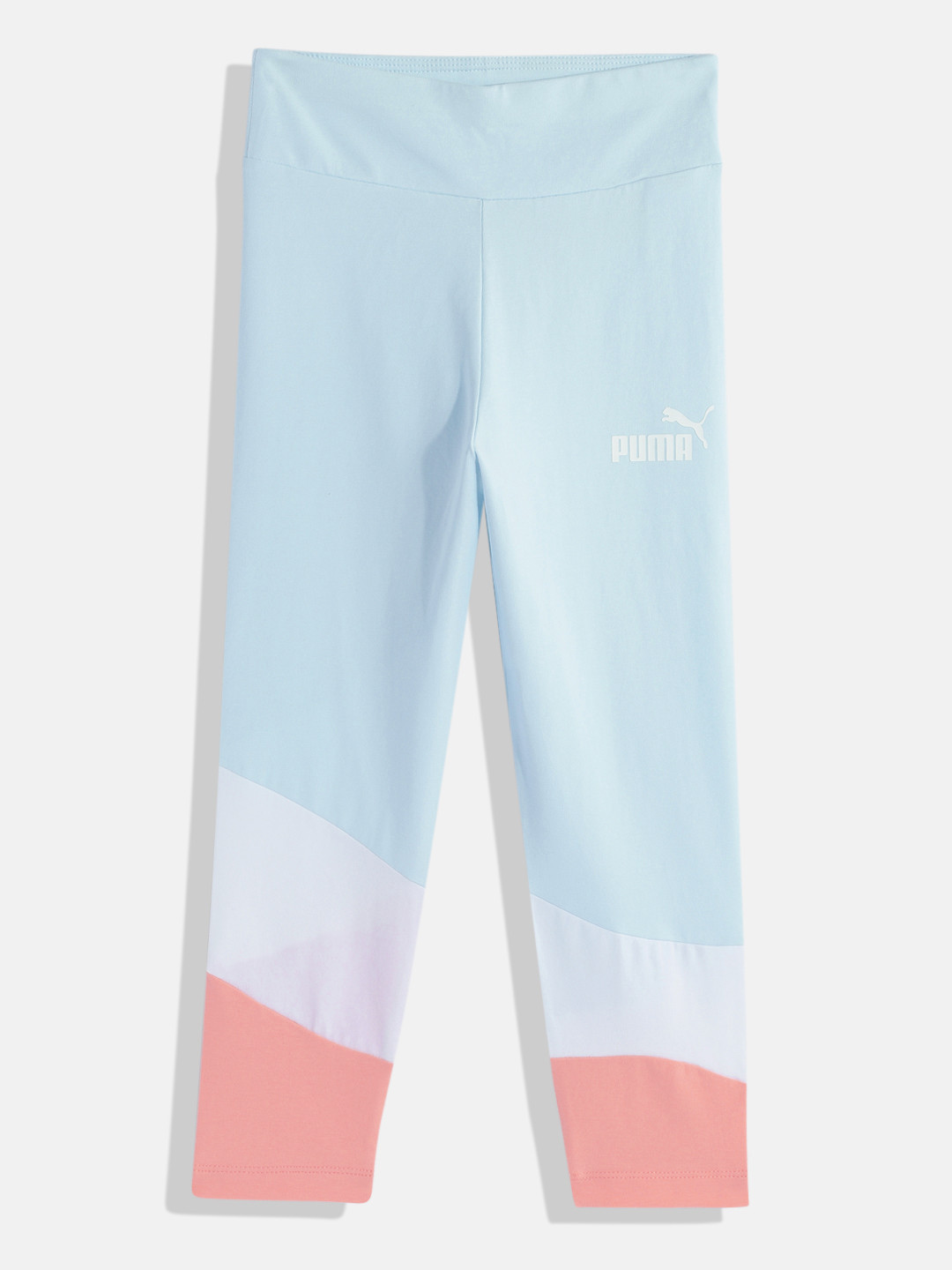 Buy Puma Girls Power Youth Colourblocked Leggings - Leggings for Girls ...