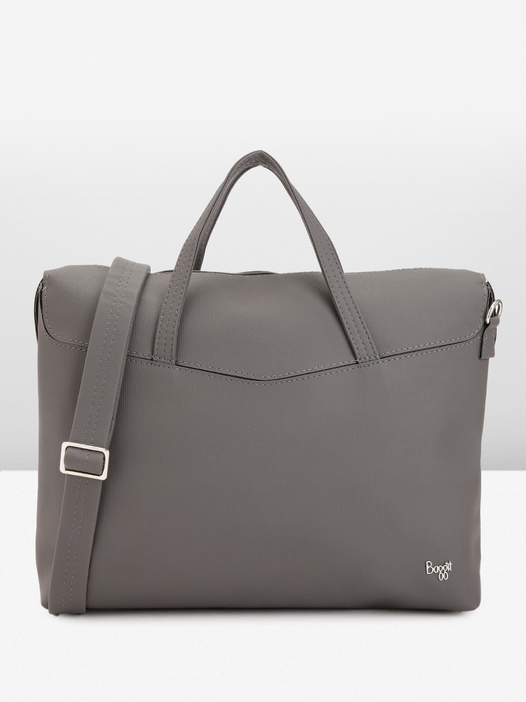 Buy Baggit Men Solid PU Laptop Bag - Laptop Bag for Men 24092516 | Myntra