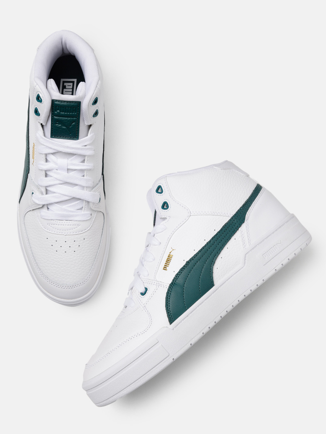 Buy Puma Unisex Ca Pro Mid Top Leather Sneakers - Casual Shoes for ...