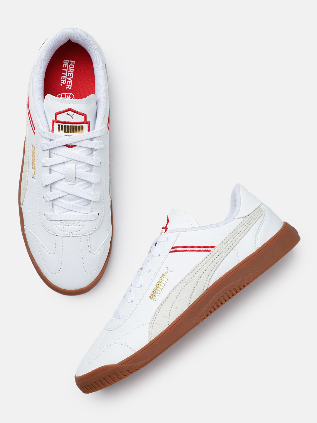 Buy Puma Unisex Solid Club 5v5 Retro Academia Sneakers - Casual Shoes ...