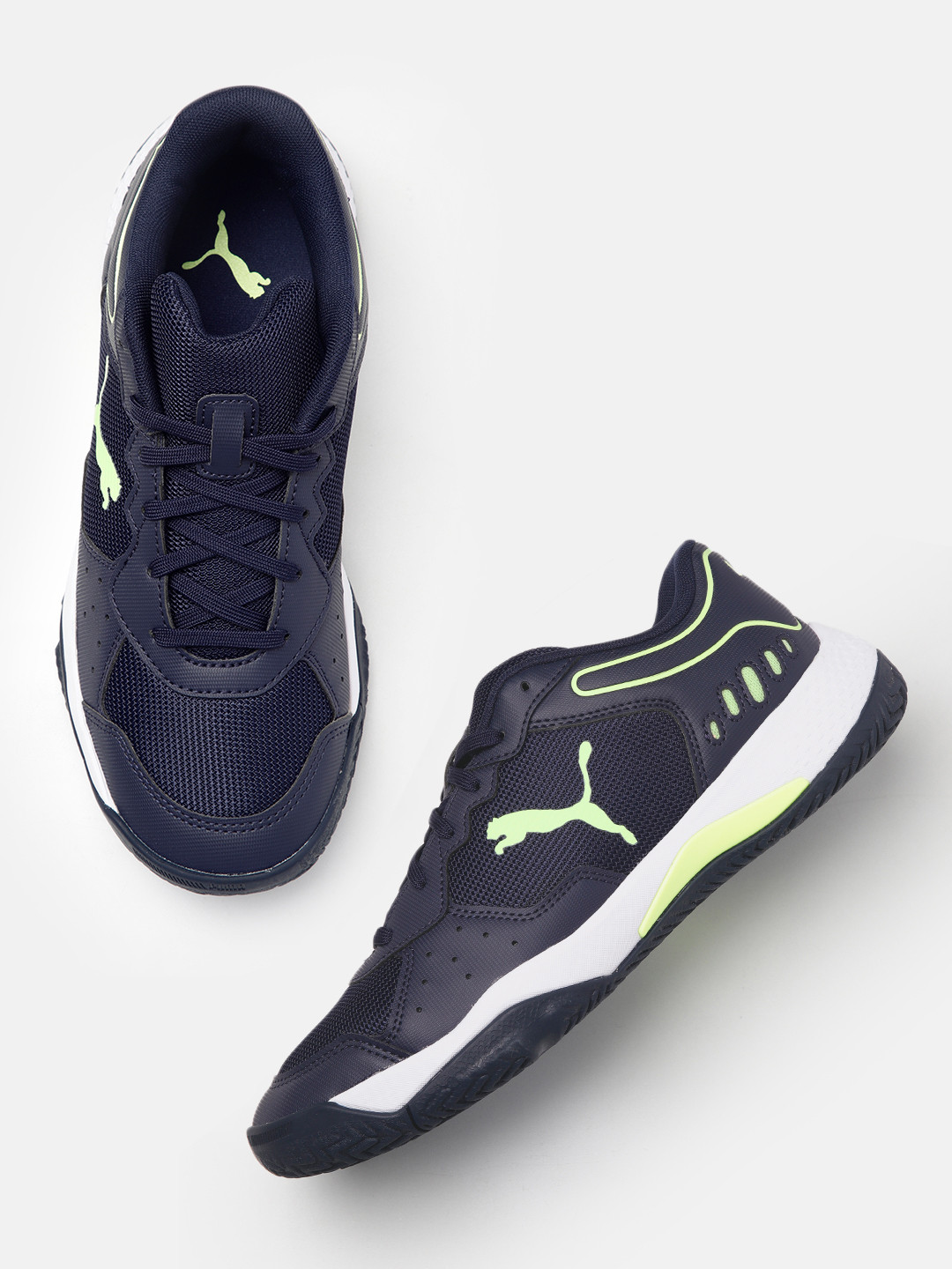 Buy Puma Unisex Solarcourt RCT Non Marking Tennis Shoes - Sports Shoes ...